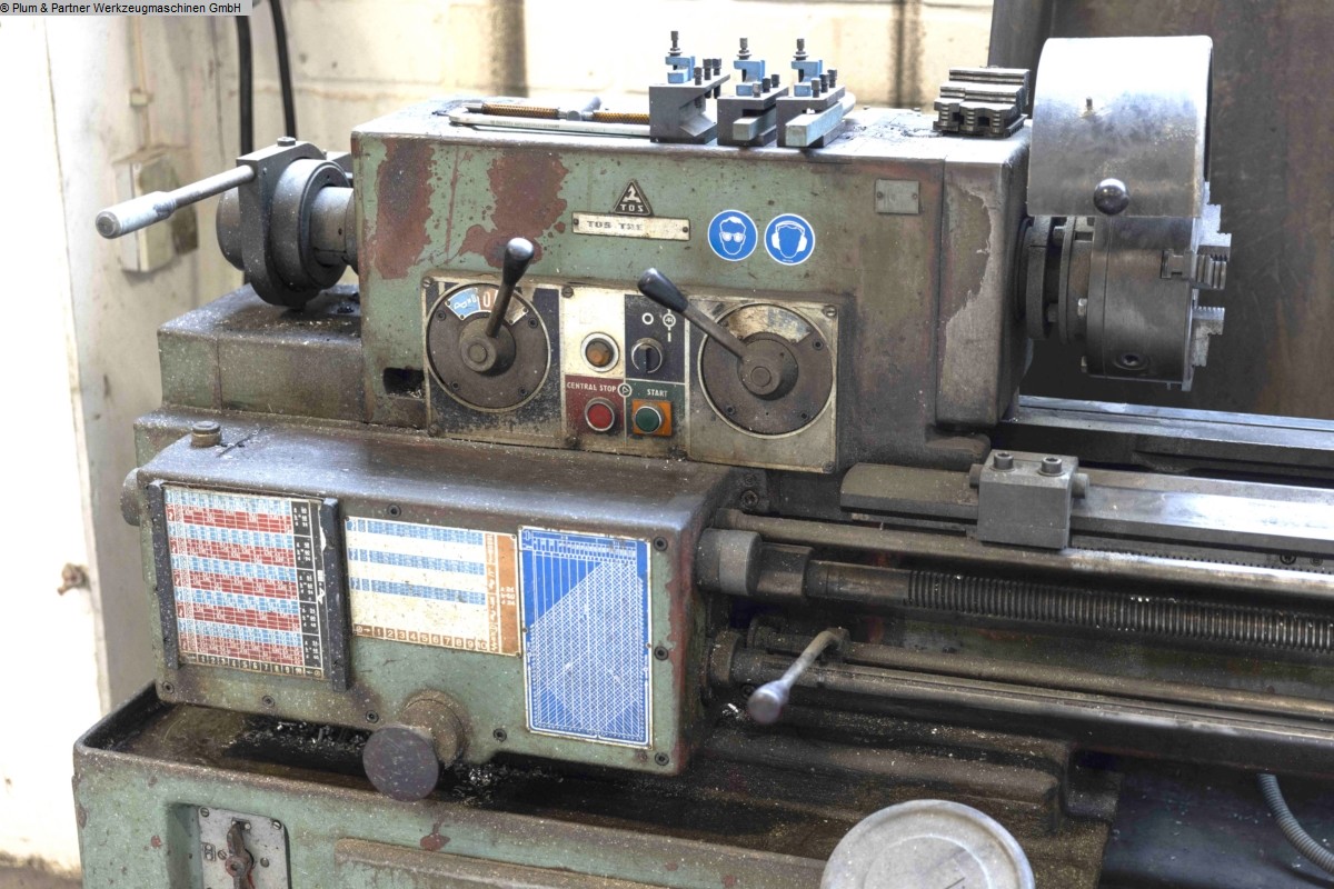 gebrauchte Leit- und Zugspindeldrehmaschine TOS SV 18 RA #1082-12437